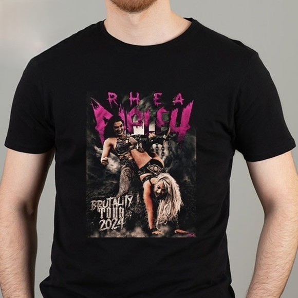 Shirts | Rhea Ripley Brutality Tour 224 Fan Gifts Classic Graphics ...